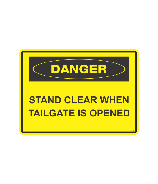 SSD33 - DANGER STAND CLEAR – Sticksafe
