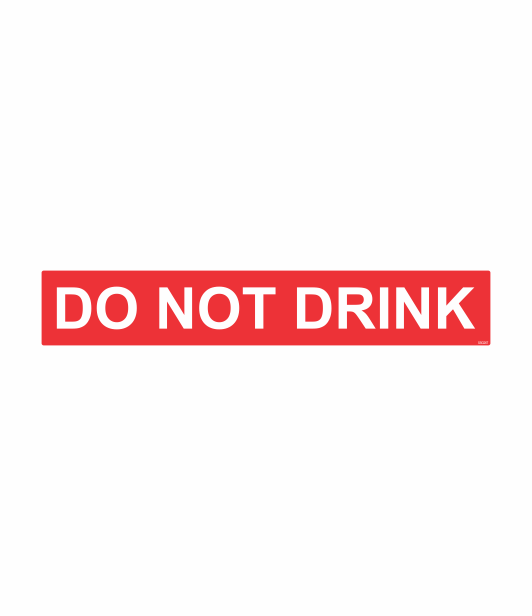 SSG267 - DO NOT DRINK – Sticksafe
